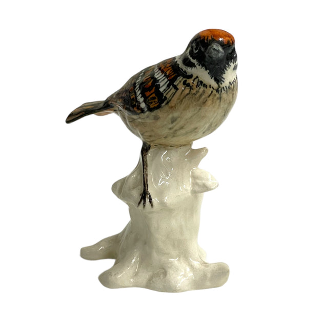 Hand Crafted Ceramic Sparrow – Shooting Star Cornwall